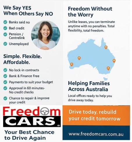 Freedom Cars | Car Loan & Finance Solutions News